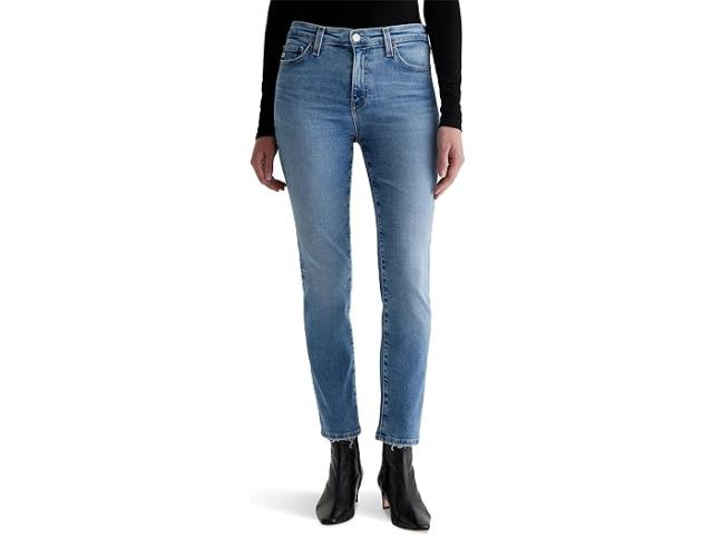 (取寄) AGジーンズ レディース マリ ミッドライズ スリム ストレート クロップ ジーンズ イン 18 イヤーズ アバロン AG Jeans women Mari Mid-Rise Slim Straight Crop Jeans in 18 Years Avalon 18 Years Avalon