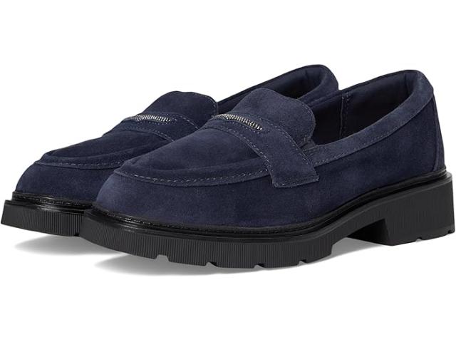 (取寄) クラークス レディース ステップ Clarks women Lauryl Step Navy Suede