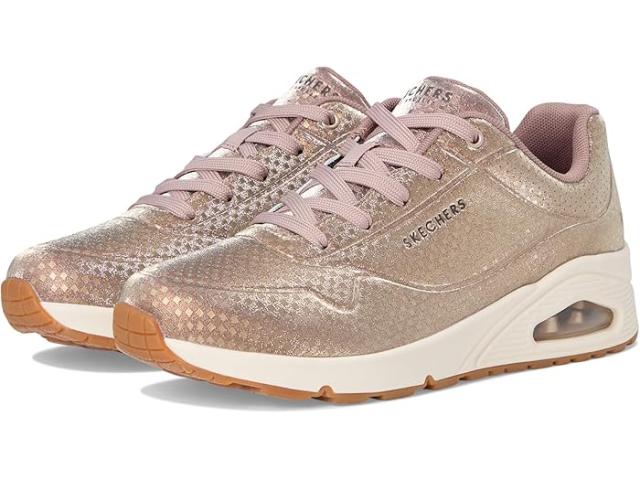 (取寄) スケッチャーズ レディース ウノ - ディスコ ナイト SKECHERS women Uno - Disco Nite Rose Gold