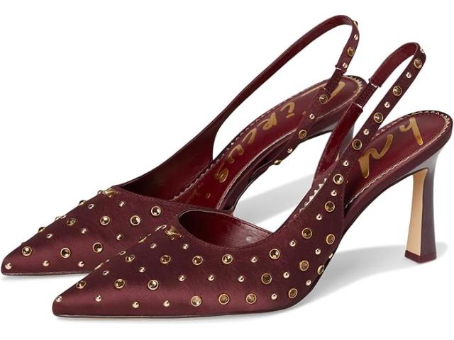 (取寄) サーカスNYバイサムエデルマン レディース タリー スリングバック シューズ Circus NY by Sam Edelman women Tallie Slingback Shoes Chianti Satin