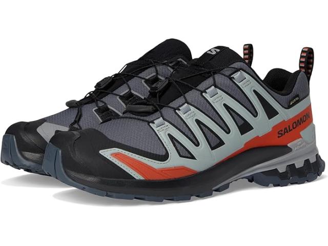 (取寄) サロモン メンズ イクサ プロ 3D V9 ゴアテックス Salomon men XA Pro 3D V9 GORE-TEX Turbulence/Black/Burnt Ochre