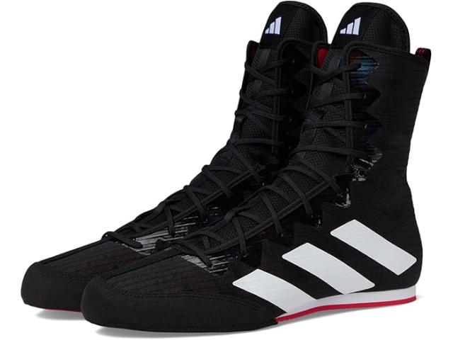 (取寄) アディダス ボックス ホッグ 4 adidas Box Hog 4 Black/White/Pure Ruby