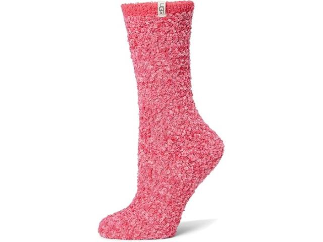 (取寄) アグ レディース コージー シュニール ソックス UGG women Cozy Chenille Sock Hibiscus Pink
