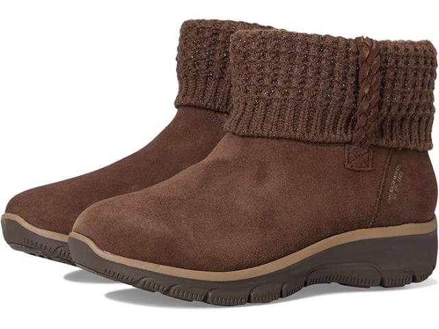 (取寄) スケッチャーズ レディース イージー ゴーイング - コージー ラビン ハンズ フリー スリップインズ SKECHERS women Easy Going - Cozy Lovin Hands Free Slip-ins Chocolate