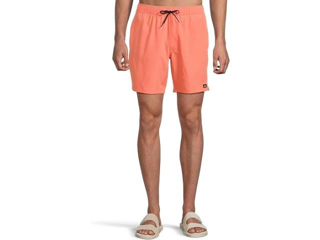 (取寄) オニール メンズ レノックス ハモサ ソリッド ボレー 17 ボードショーツ O'Neill men Lennox Hermosa Solid Volley 17 Boardshorts Peach Echo