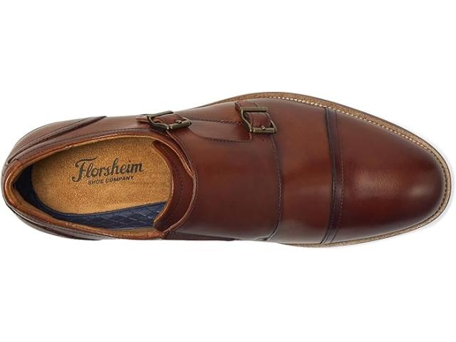 取寄) フローシャイム メンズ ルッチ キャップ トゥ ダブル モンク