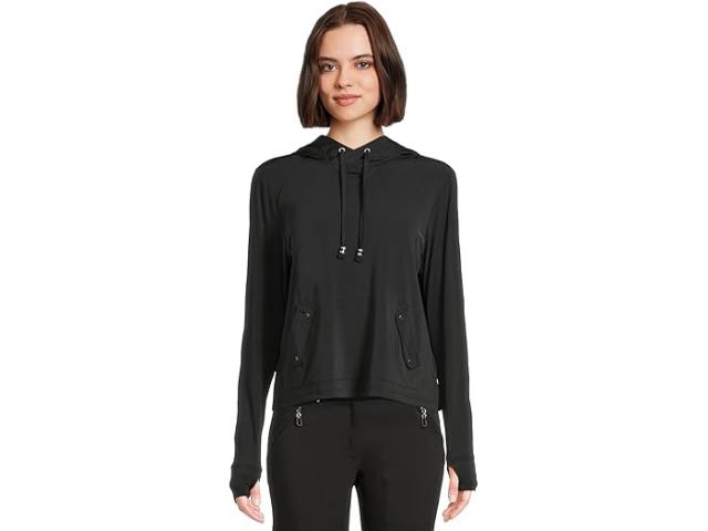 (取寄) ジェイミー サドック レディース サンセンス ロング スリーブ パーカー Jamie Sadock women Sunsense Long Sleeve Hoodie Jet