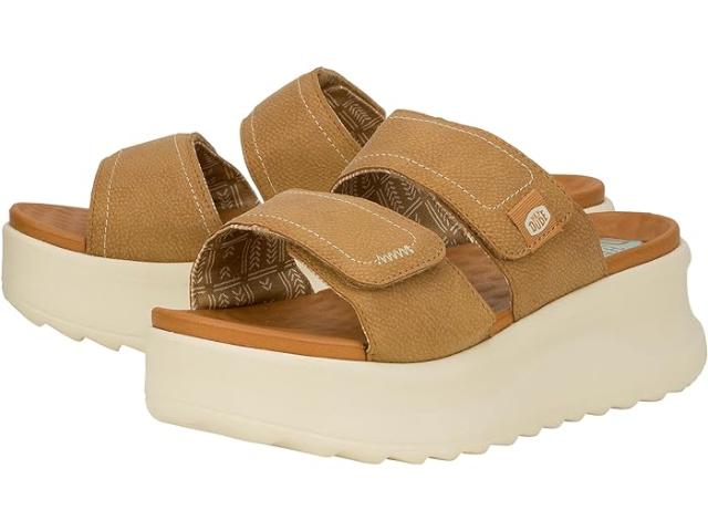 (取寄) ヘイ デュード レディース デルレイ スライド クラシック Hey Dude women Hey Dude Delray Slide Classic Tan