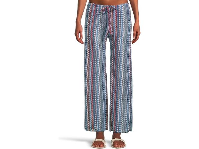 (取寄) ベッカ レディース クローシェ スプリット レッグ パンツ カバー-アップ BECCA women Waterway Crochet Split Leg Pant Cover-Up Multicolor