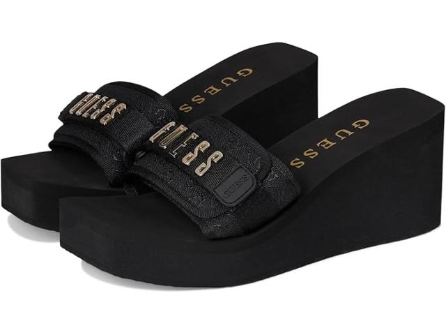 (取寄) ゲス レディース  GUESS women Dellean Black