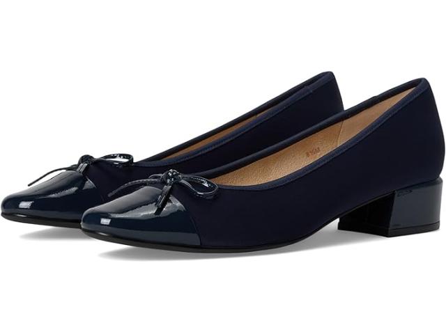 (取寄) ヴァネリ レディース  Vaneli women Alesya Navy Owi/Navy Patent