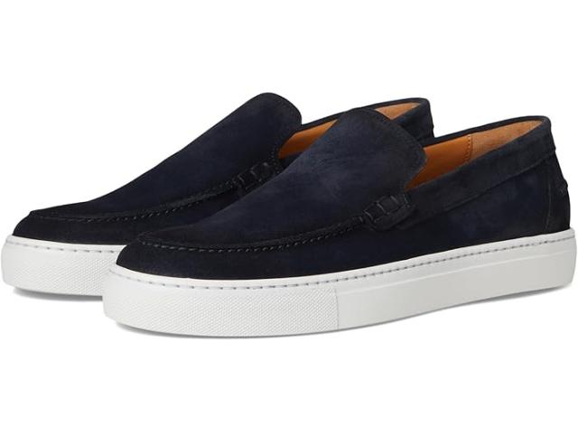 (取寄) マグナーニ メンズ スリップ Magnanni men Mocasin Slip Navy Suede
