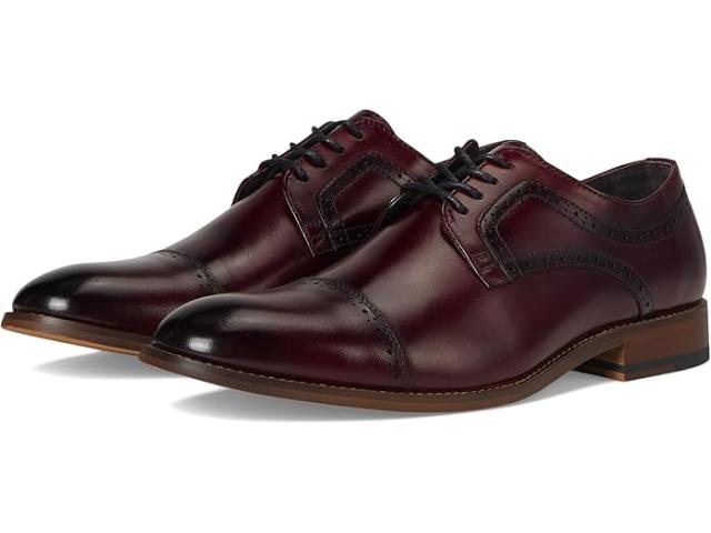 (取寄) ステイシー アダムス メンズ ディキンソン キャップ トゥ オックスフォード Stacy Adams men Dickinson Cap Toe Oxford Burgundy