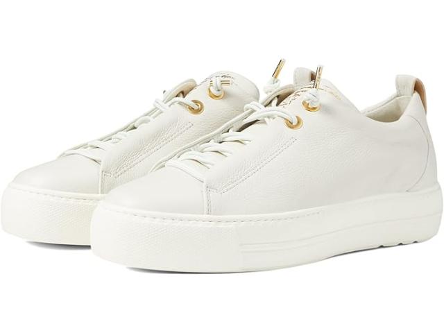 (取寄) ポールグリーン レディース フェイ スニーカー Paul Green women Faye Sneaker Ivory Leather