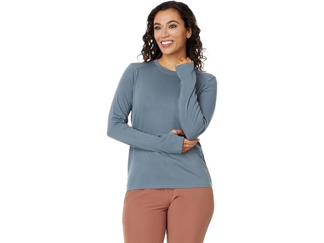 (取寄) フリーフライ レディース バンブー シェード ロング スリーブ リ Free Fly women Free Fly Bamboo Shade Long Sleeve II Slate Blue