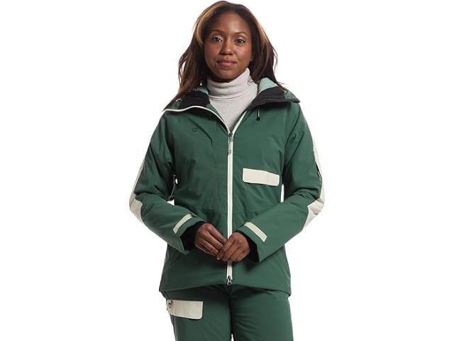 (取寄) オバマイヤー レディース スカイワード ジャケット Obermeyer women Skyward Jacket Ivory Green