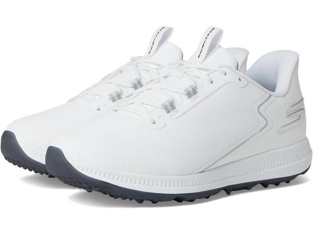 (取寄) スケッチャーズ ゴルフ メンズ エリート 6 スリップ-イン アーチフィット ゴルフ シューズ Skechers GO GOLF men Elite 6 Slip-In ArchFit Golf Shoe White