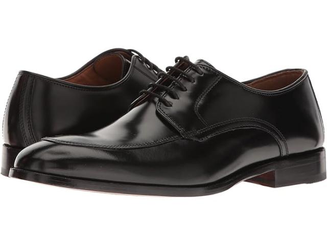 (取寄) ジョンストン&マーフィー メンズ ブラッドフォード ドレス モック オックスフォード Johnston & Murphy men  Bradford Dress Moc Oxford Black Brush-Off