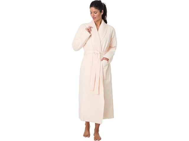 (取寄) スキン レディース オアシス コットン デューベイ ローブ Skin women Oasis Cotton Duvet Robe Pearl Pink