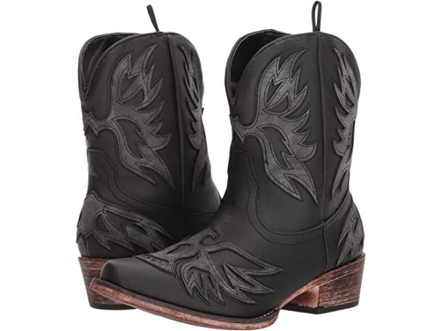 (取寄) ローパー レディース アメリア Roper women  Amelia Faux Black Vamp