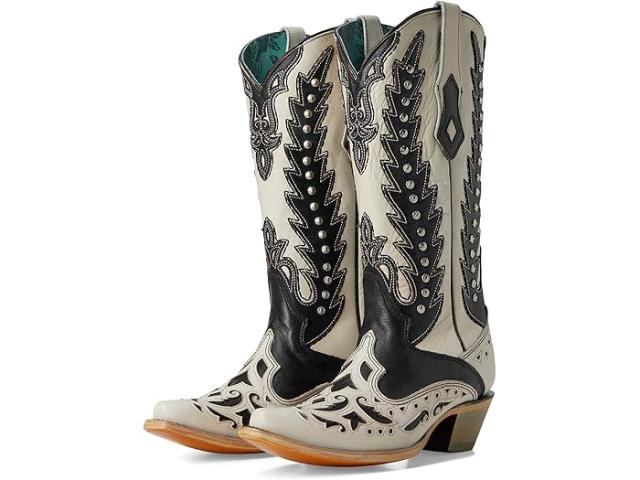 (取寄) コーラル ブーツ レディース  Corral Boots women Corral Boots C4160 White/Black
