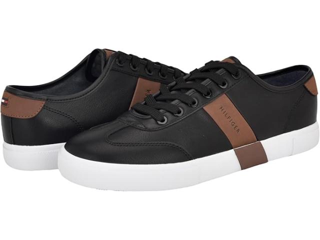 (取寄) トミーヒルフィガー メンズ パンドラ   men   Pandora Black/Cognac