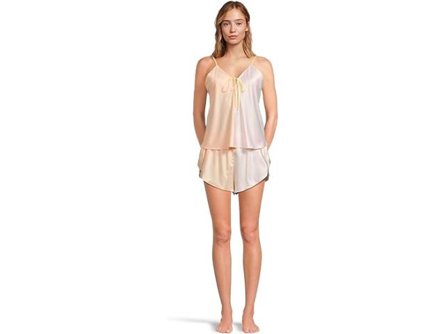 (取寄) ハニーデュー インティメイト レディース サングロー タンク ショーティ セット Honeydew Intimates women Sunglow Tank Shortie Set Pink Salt