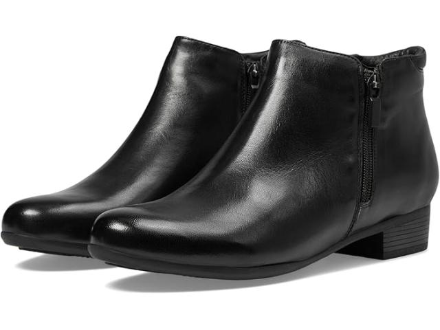 (取寄) トロッターズ レディース メジャー Trotters women Major Black Smooth Leather