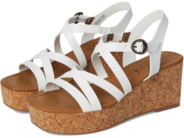 (取寄) ブローフィッシュ マリブ レディース オーロラ Blowfish Malibu women Aurora White Faux Leather