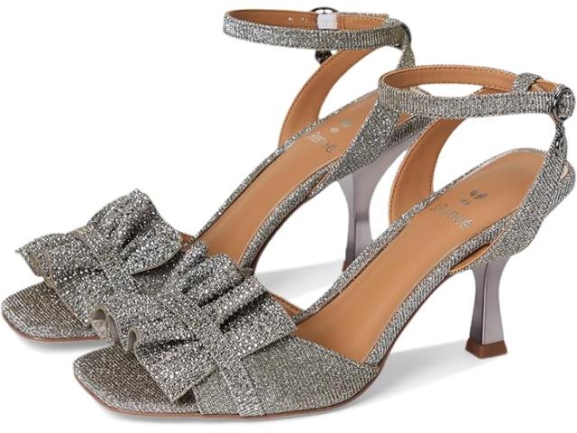 (取寄) ジェイレニー レディース アンクル ストラップ サンダル J. Renee women Almita Ankle Strap Sandals Pewter