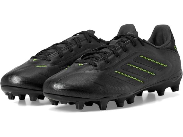 (取寄) アディダス コパ リーグ ピュア 3 グランド サッカー クリーツ adidas Copa League Pure 3 Firm/Multi Ground Soccer Cleats Black/Solid Grey/Lucid Lemon