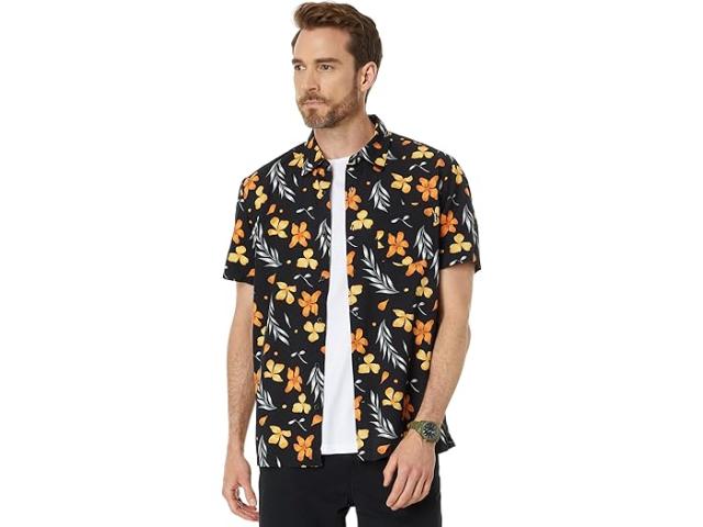 (取寄) ハーレー メンズ リンコン ショート スリーブ ウーブン Hurley men Rincon Short Sleeve Woven Nectarine