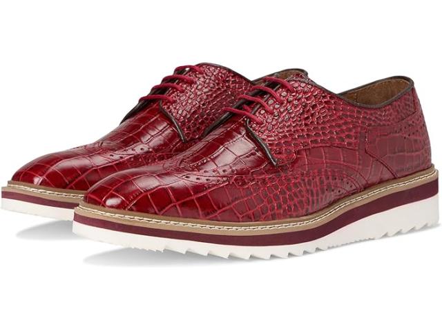 (取寄) ステイシー アダムス メンズ ウィングチップ オックスフォード Stacy Adams men Alario Wingtip Oxford Red