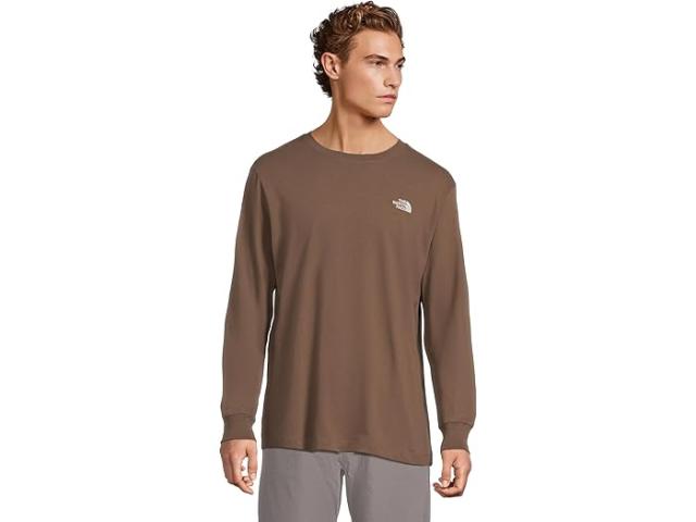 (取寄) ノースフェイス メンズ エボリューション エンブ ロング スリーブ ティー The North Face men Evolution Emb Long Sleeve Tee Smokey Brown