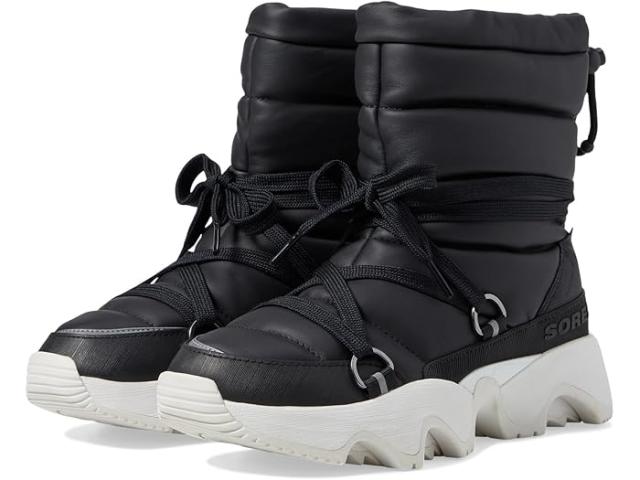 (取寄) ソレル レディース キネティック インパクト ネクスト ブーツ ウォータープルーフ SOREL women Kinetic Impact NXT Boot Waterproof Black/Sea Salt