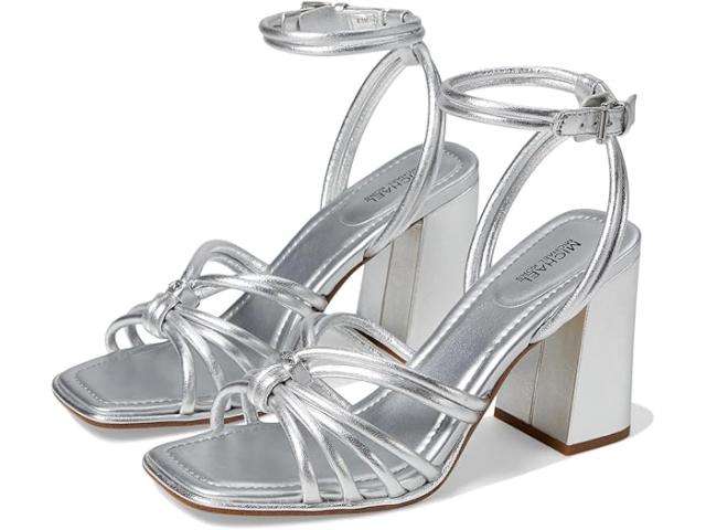 (取寄) マイケルコース レディース アストラ サンダル MICHAEL Michael Kors women Astra Sandal Silver