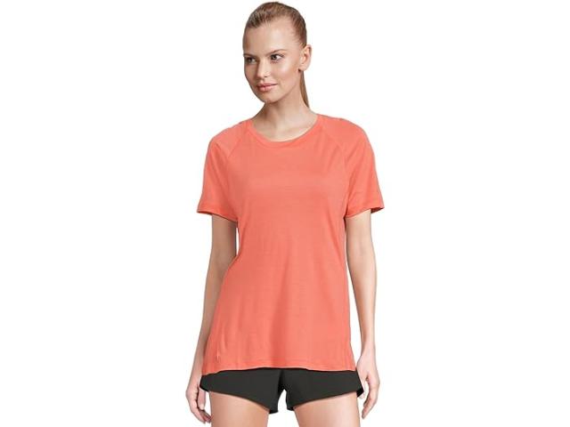 (取寄) スマートウール レディース アクティブ ウルトラライト ショート スリーブ Smartwool women Active Ultralite Short Sleeve Coral Reef