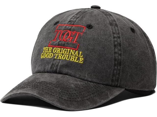 (取寄) オリジナルグッドトラブル ストーン ウォッシュド ハット The Original Good Trouble The Original Good Trouble Stone Washed Hat Black