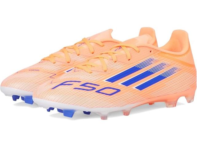 (取寄) アディダス リーグ ファーム グランド サッカー クリーツ adidas F50 League Firm Ground Soccer Cleats Beam Orange/Lucid Blue/White