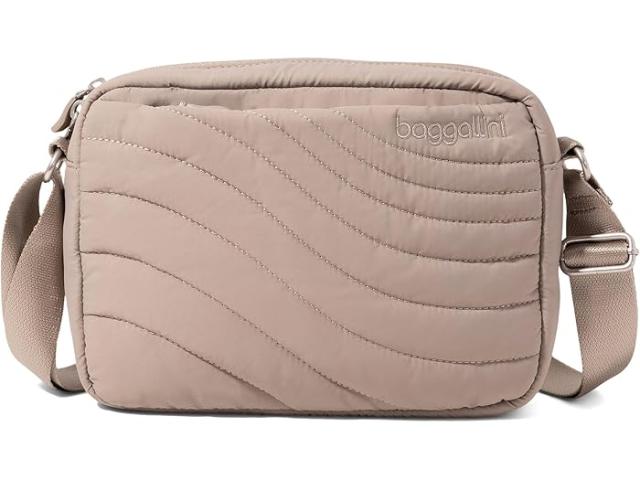 (取寄) バッガリーニ レディース セット ウェーブ クロスボディ Baggallini women Set Wave Crossbody Moonrock Wave Puff