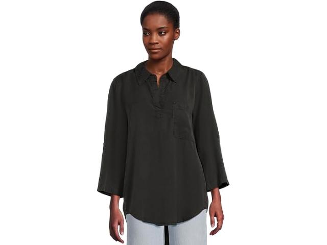 (取寄) モッドオードック レディース ロール パッチ チュニック Mod-o-doc women Roll Tab, Patch Pocket, Tunic Black