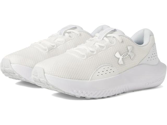 (取寄) アンダーアーマー レディース チャージド サージ 4 Under Armour women Charged Surge 4 White/Distant Gray/llic Silver
