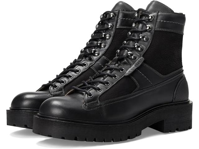 (取寄) オールセインツ メンズ ハンク コンバット ブーツ AllSaints men AllSaints Hank Combat Boots Black
