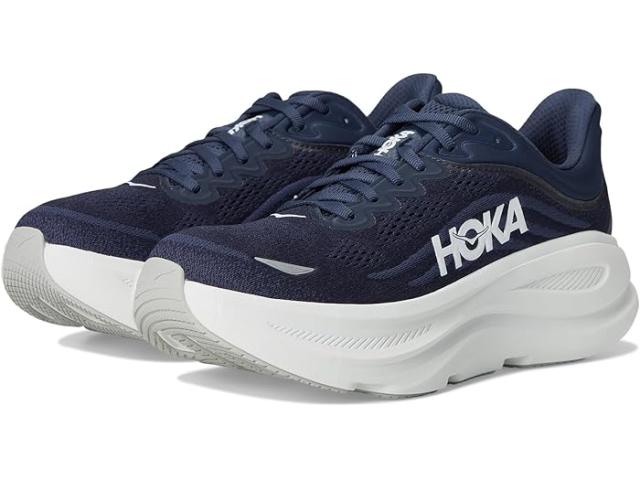 (取寄) ホカオネオネ メンズ ボンダイ 9 Hoka men Bondi 9 Varsity Navy/White