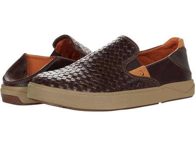 (取寄) オルカイ メンズ ラエアーヒ ラウハラ OluKai men OluKai Lae'ahi Lauhala Dark Wood/Dark Wood