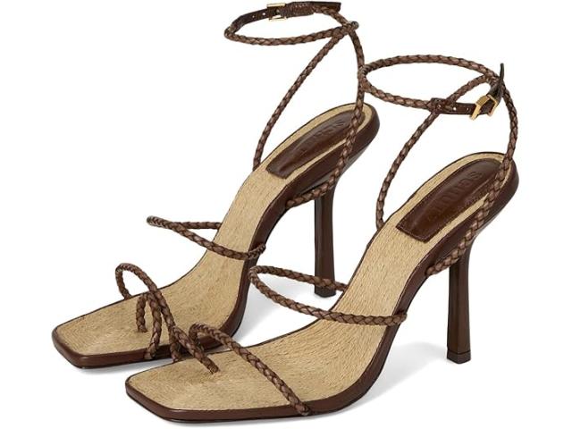 (取寄) シュッツ レディース カヤ ストロー Schutz women Kaya Straw Desert Brown