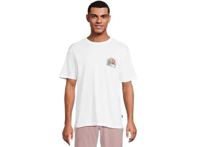 (取寄) ビラボン メンズ サンダウン アディブ ショート スリーブ Billabong men Sundown Adiv Short Sleeve White