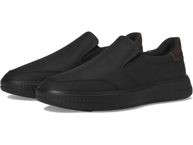 (取寄) エコー メンズ ムーブ スリップ オン スニーカー ECCO men Move Slip On Sneaker Black/Magnet Suede