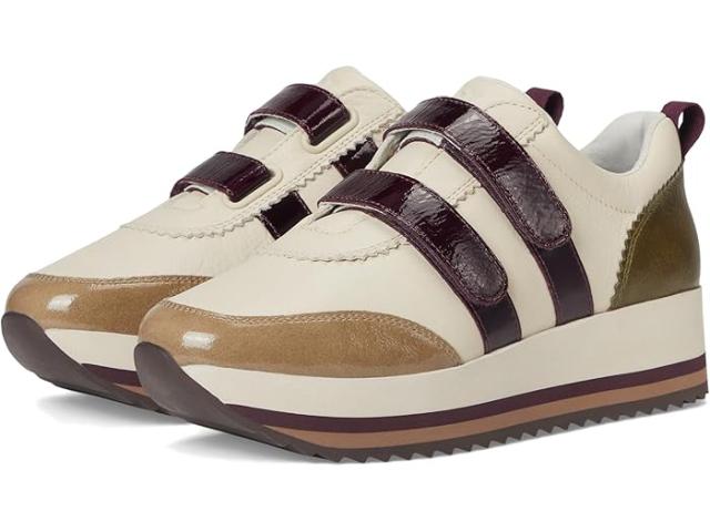 (取寄) ジョンストン&マーフィー レディース グレイシー ダブル ストラップ スニーカー Johnston & Murphy women Gracie Double Strap Sneakers Bone/Taupe/Olive