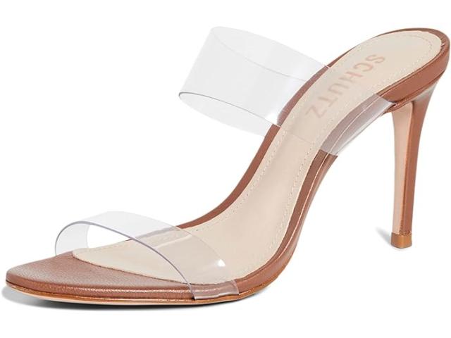 (取寄) シュッツ レディース アリエラ Schutz women Schutz Ariella Transparente(Wood)